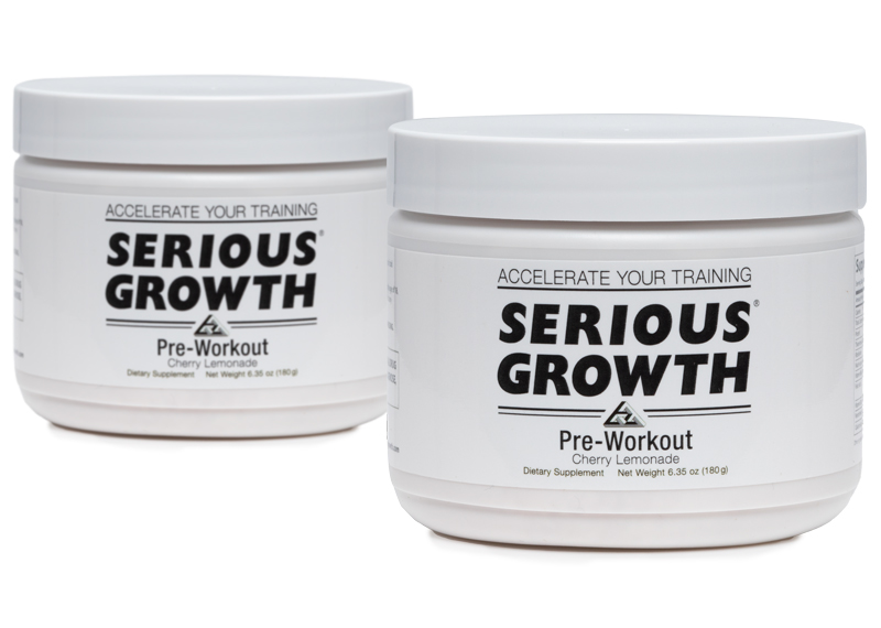 Pre-Workout Supplement 2-Pack | Serious Growth